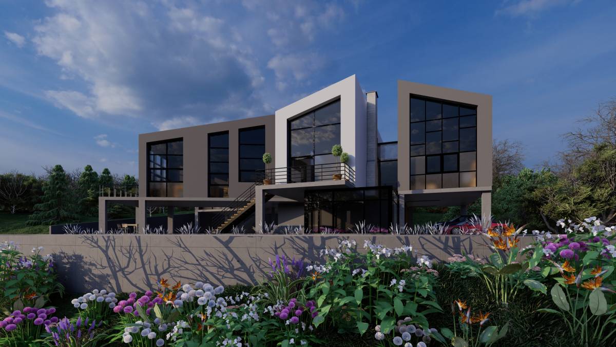 Design project for Glen Tui Eco House in New Zealand | Arcbazar