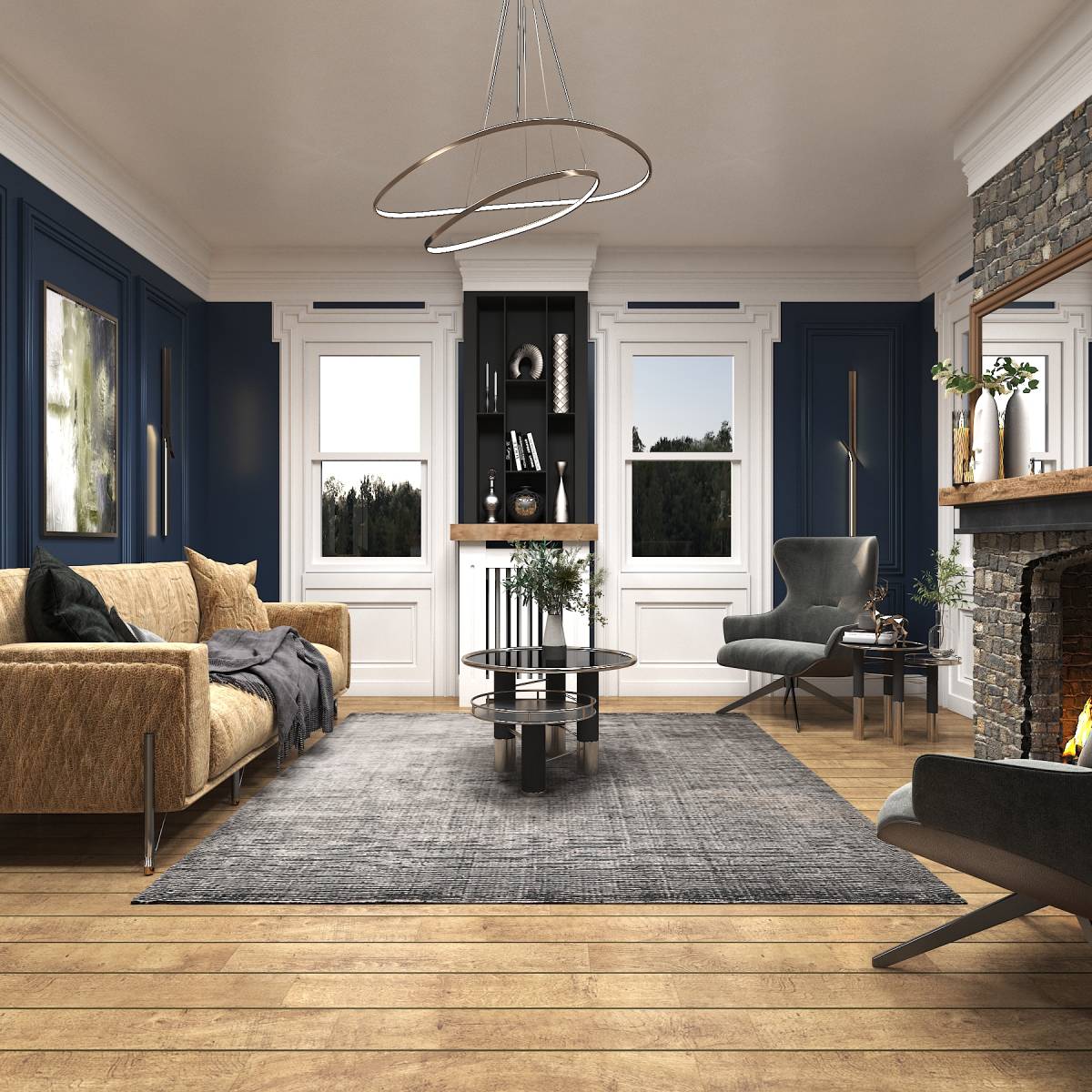 Design project for Livingroom reno in United States | Arcbazar