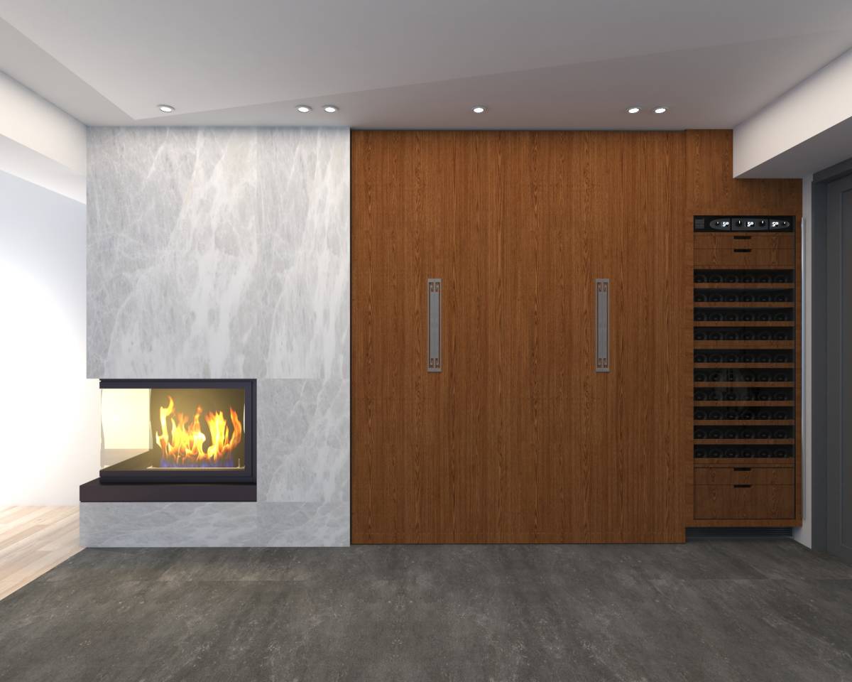 Design project for • Bar design with possible fireplace in Singapore ...