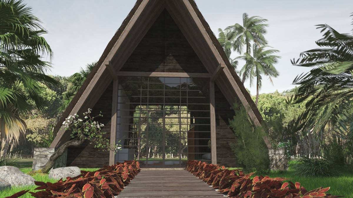 Design project for Tropical Tiny Retreat Cabins in United States | Arcbazar
