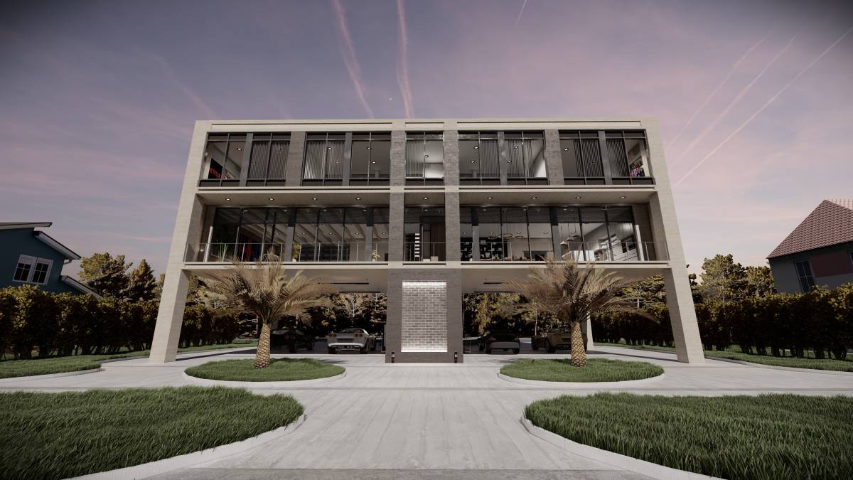 Design project for Modern Waterfront Home in United States | Arcbazar