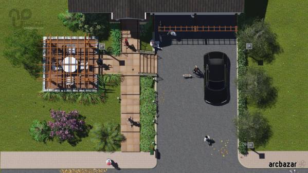 Design project for Suburban landscape design in United States | Arcbazar