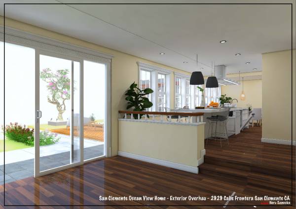 Design project for San Clemente Ocean View Home - Exterior Overhaul in ...