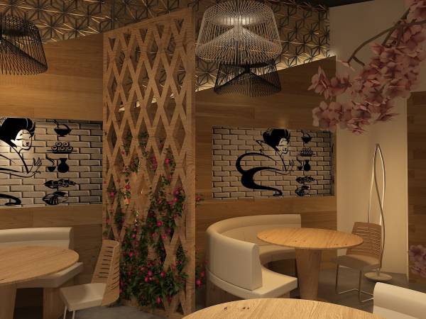 Design project for Interior design of restaurant zone in United States ...