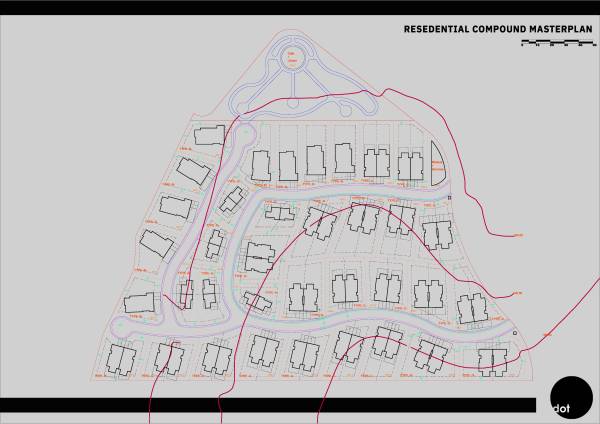 Design project for Simple Layout Design for a Gated Housing Community ...