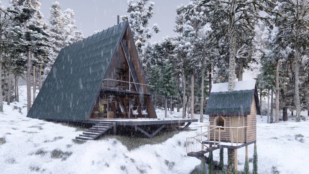 Design project for Cabin in United States | Arcbazar