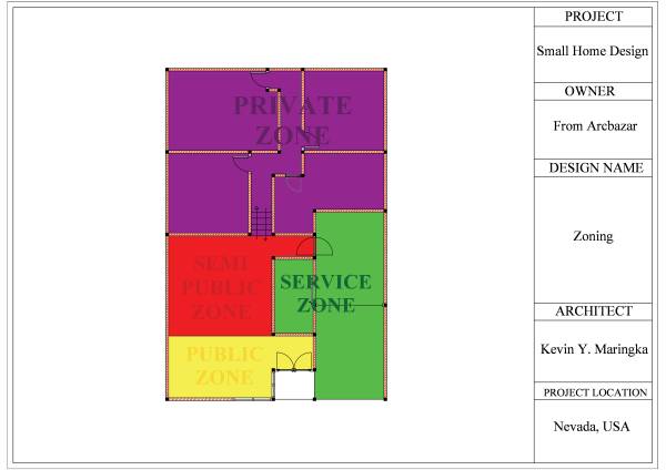 Design project for Small Home Design in United States | Arcbazar