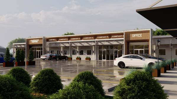 Design project for Entry for Multi-Use Building - Office/Retail in ...