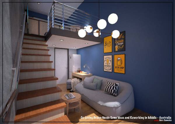 Design project for Co-Living Design Needs Some Ideas and Reworking in ...