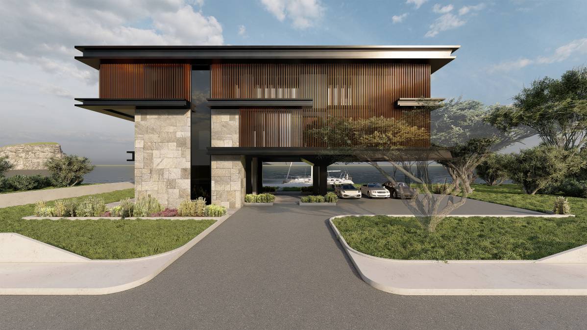 Design project for Modern Waterfront Home in United States | Arcbazar