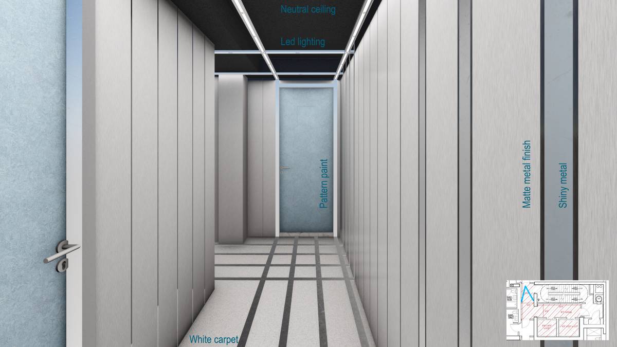 Design project for Condo Hallway and Elevator Renovation in United ...