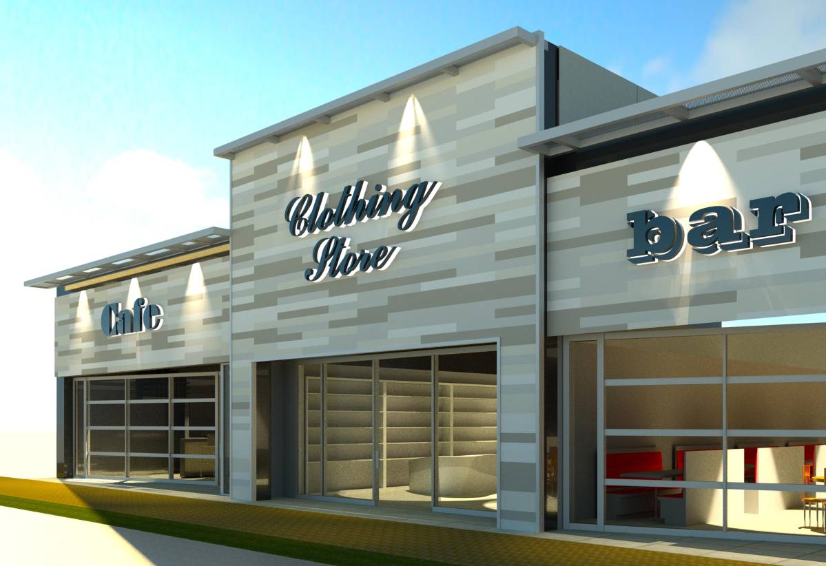 Design project for Retail Storefront Facade in United States | Arcbazar