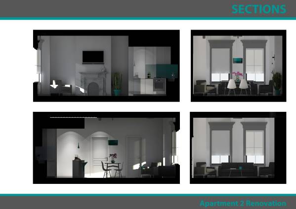 Design project for Apartment 2 Renovation in United States | Arcbazar