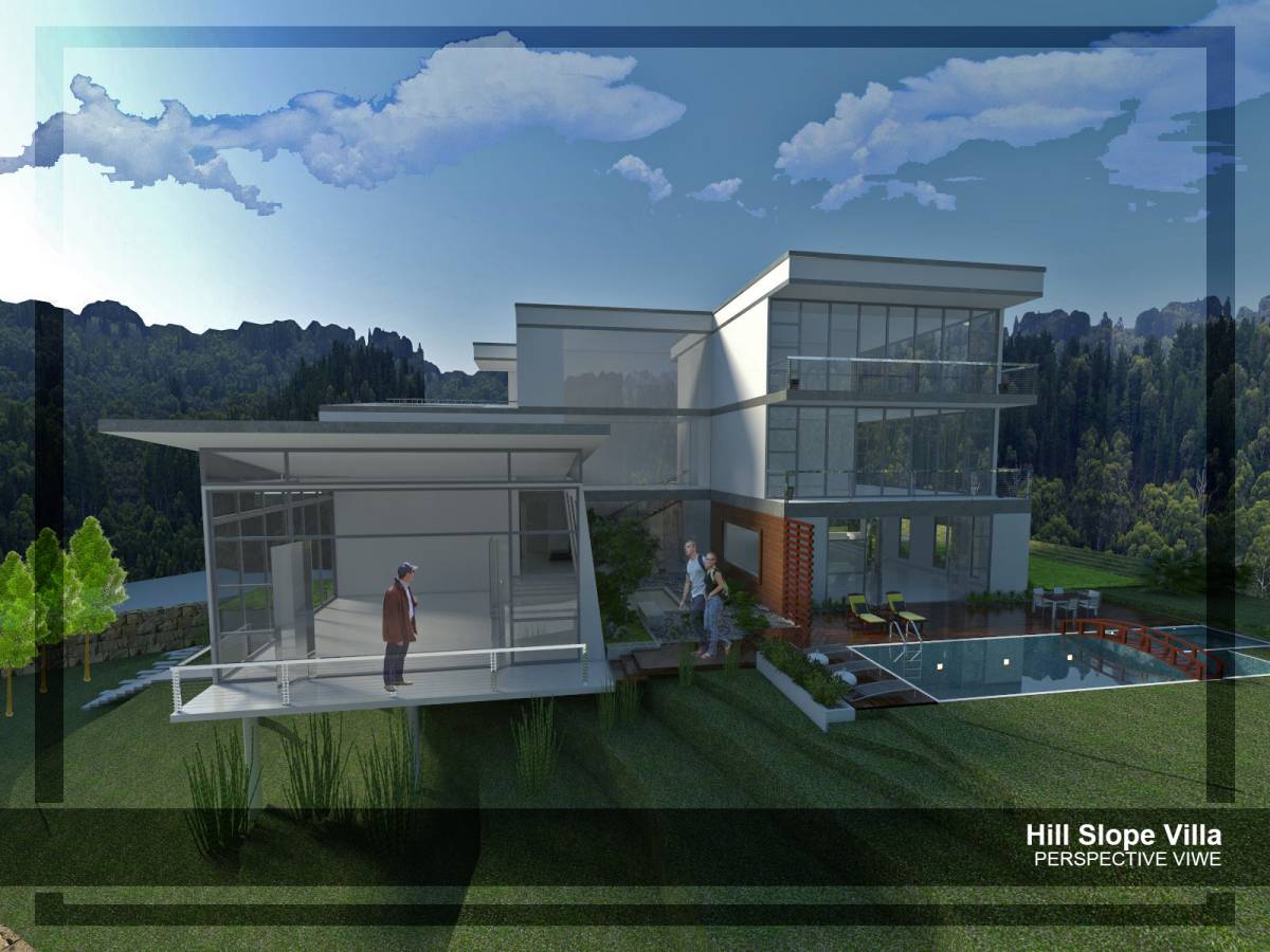 Design project for Hill Slope Villa in Papua New Guinea | Arcbazar