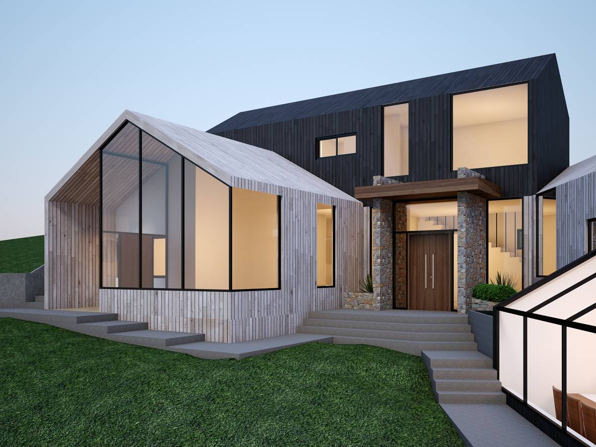 Design project for Glen Tui Eco House in New Zealand | Arcbazar