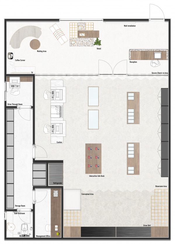 Design project for Medical Marijuana Dispensary Building Concept Design ...