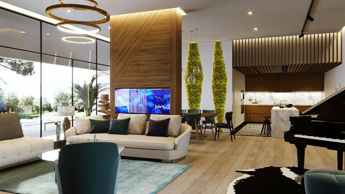 Design project for Interiors for Modern House in Turkey | Arcbazar