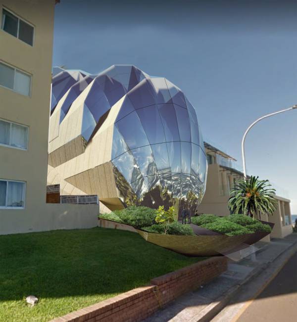 Design project for Sea Shell Concept Apartment Building in Australia ...