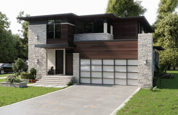 Design project for Modern Contemporary Corner Lot Design on a 50 ...