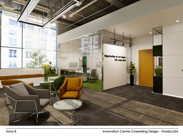 Design project for Innovation Center/Coworking Design in United States ...