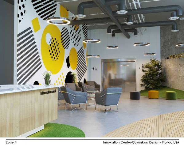 Design project for Innovation Center/Coworking Design in United States ...