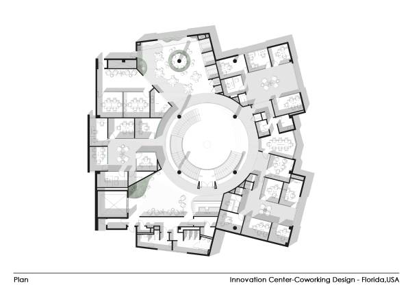 Design project for Innovation Center/Coworking Design in United States ...