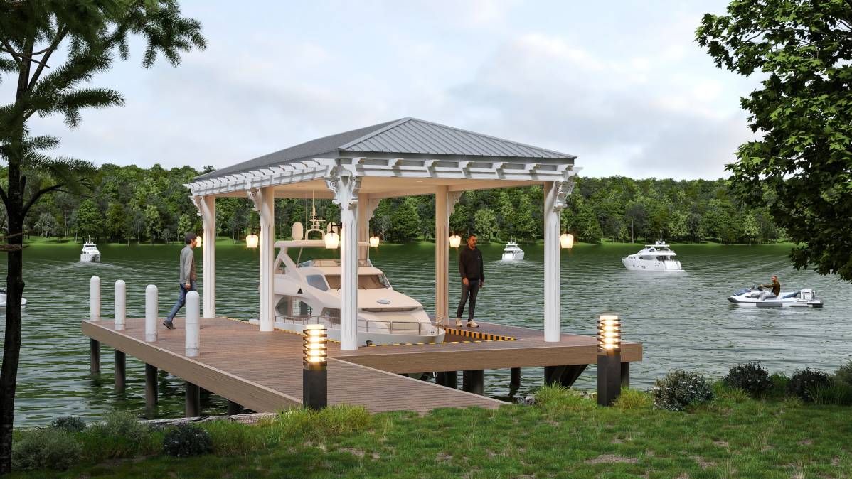 Design project for Boat Slip Roof Trim Edge Design in United States ...