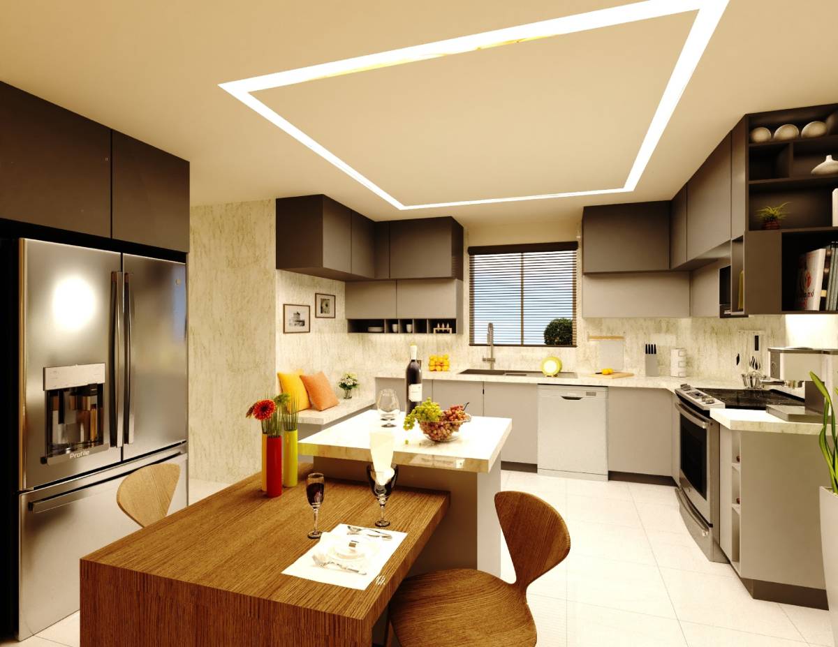 Design project for 1973 Kitchen Renovation in United States | Arcbazar