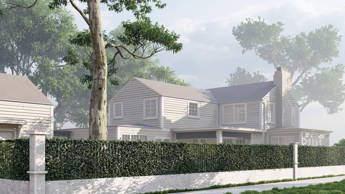 Design project for Colonial Revival Remodel and Addition in United ...