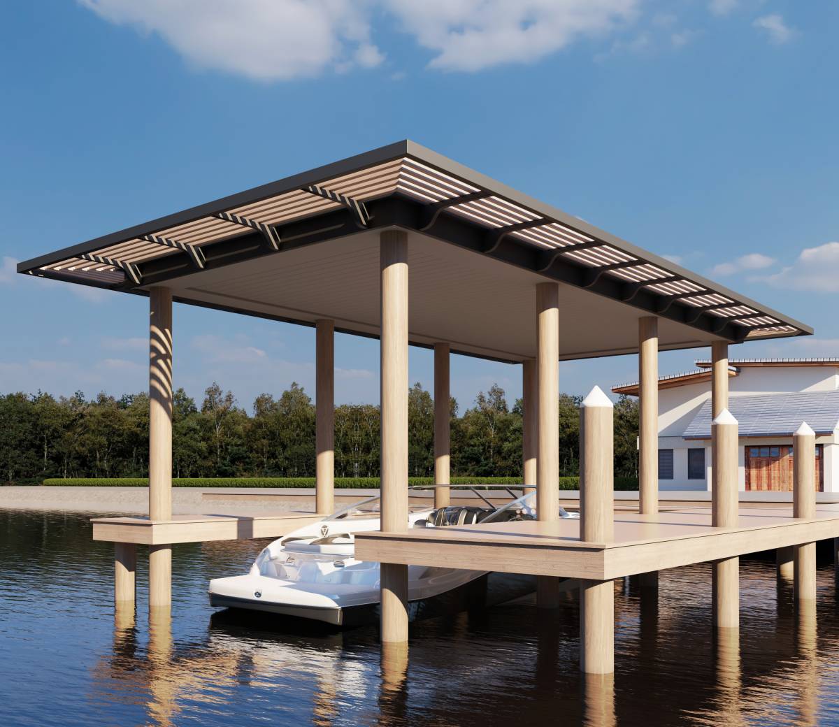 Design project for Boat Slip Roof Trim Edge Design in United States ...