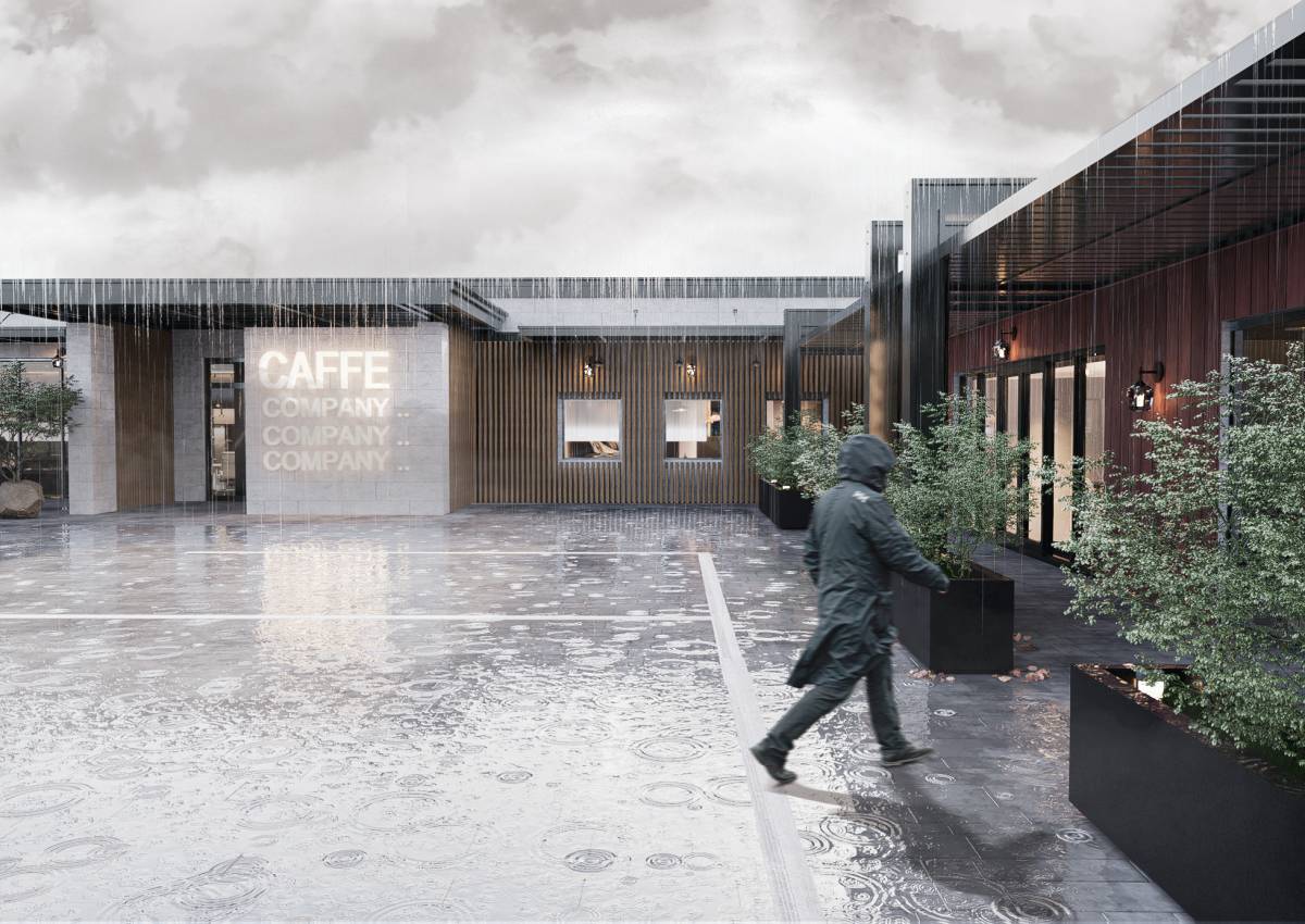Design project for Entry for Multi-Use Building - Office/Retail in ...