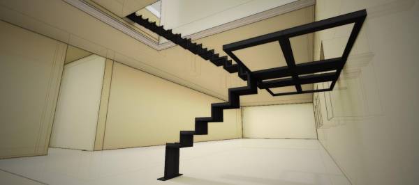 Design project for Floating Stairs in Croatia | Arcbazar