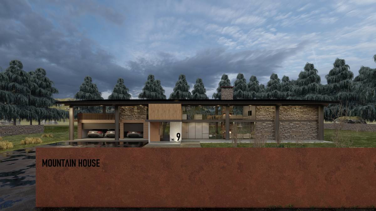 Design project for Rustic Modern Mountain House in United States | Arcbazar