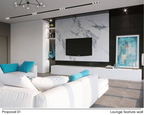 Design project for Lounge feature wall in Australia | Arcbazar