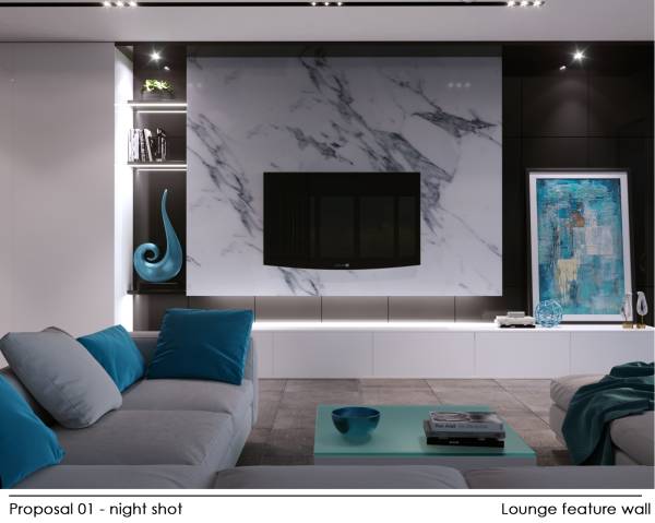 Design project for Lounge feature wall in Australia | Arcbazar