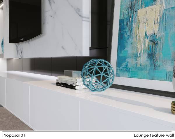 Design project for Lounge feature wall in Australia | Arcbazar