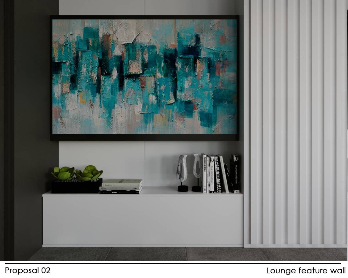 Design project for Lounge feature wall in Australia | Arcbazar