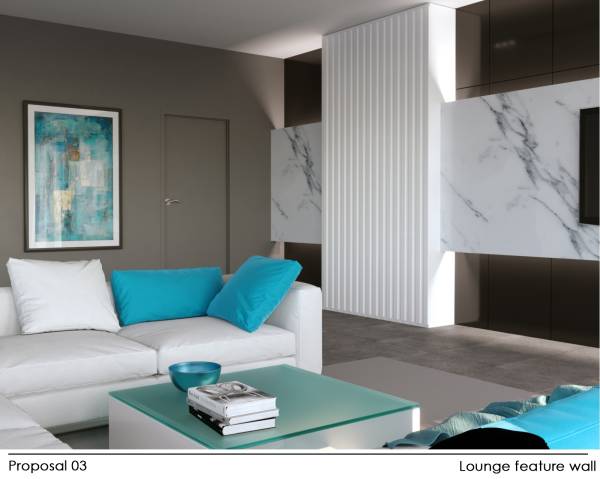 Design project for Lounge feature wall in Australia | Arcbazar