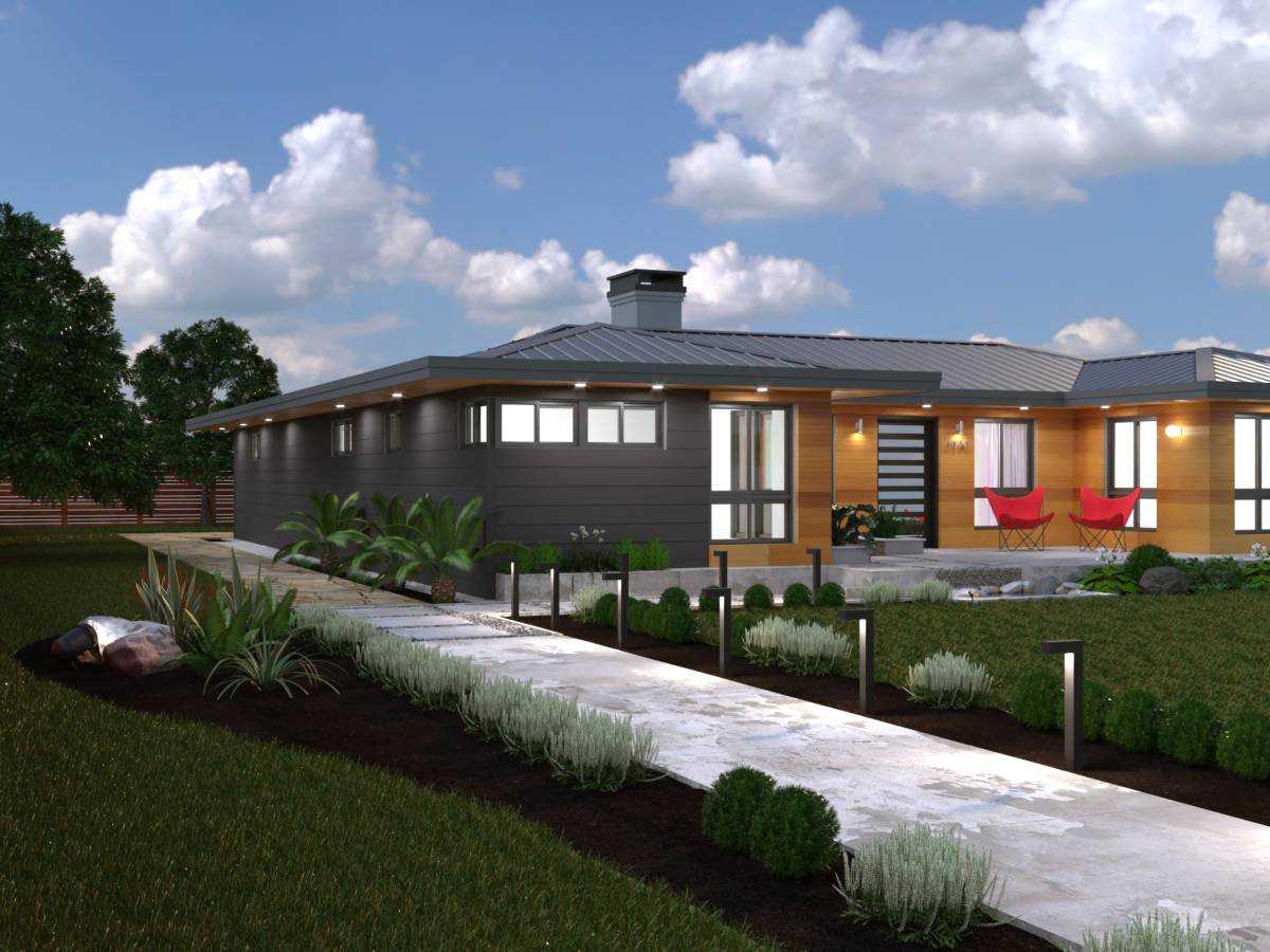 Design project for 60's Ranch Style Home Dreams of Becoming the ...