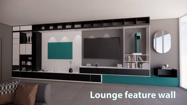 Design project for Lounge feature wall in Australia | Arcbazar