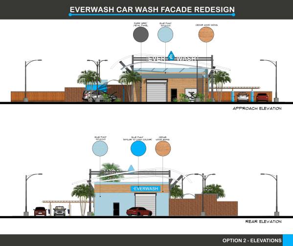 Design project for Everclean Car Wash Exterior/Facade REDESIGN in ...