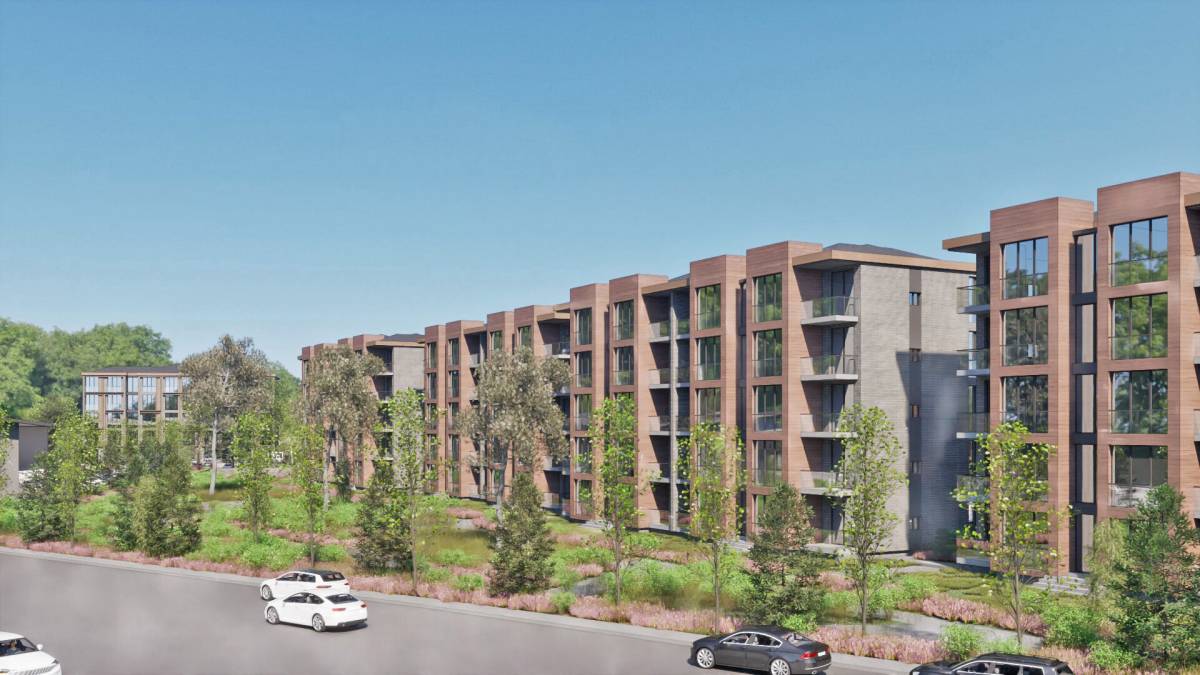 Design project for Alternative Site Plan for Small Housing/Retail ...