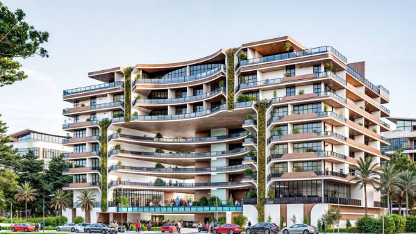 Design project for g+7 building in Dubai in United Arab Emirates | Arcbazar