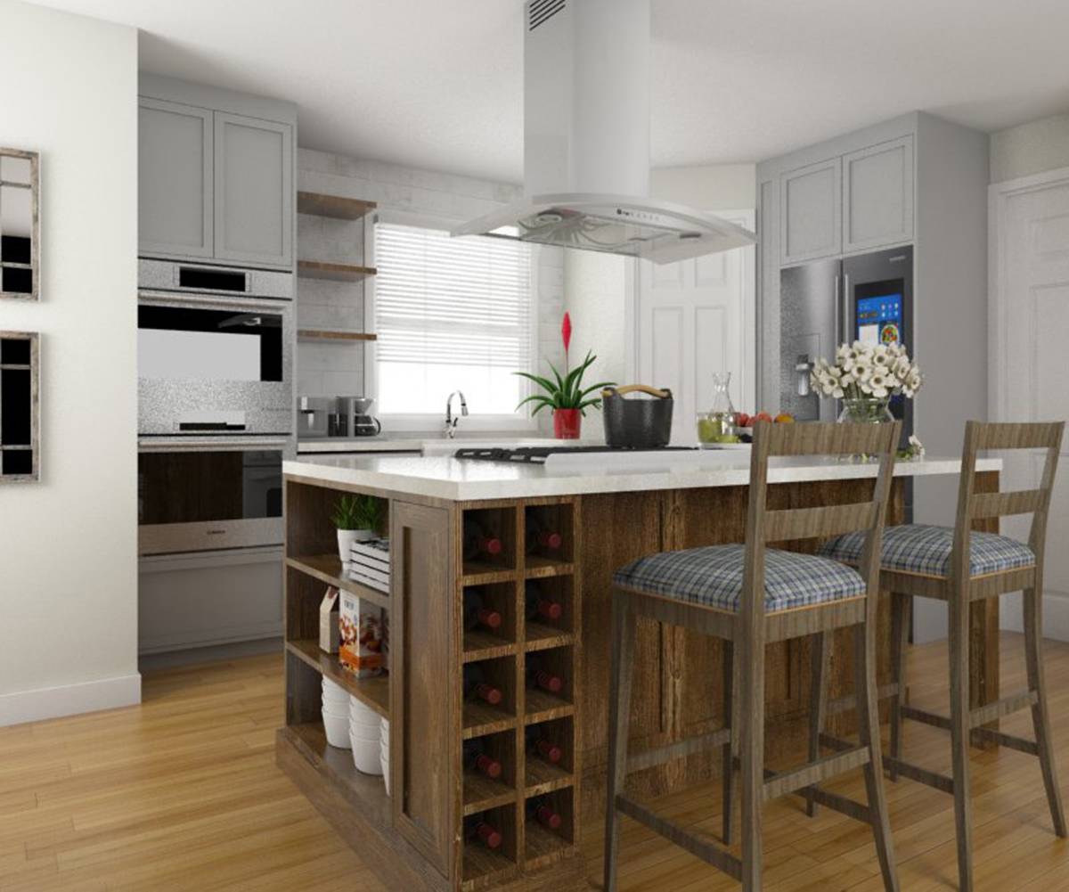 Design project for 1973 Kitchen Renovation in United States | Arcbazar