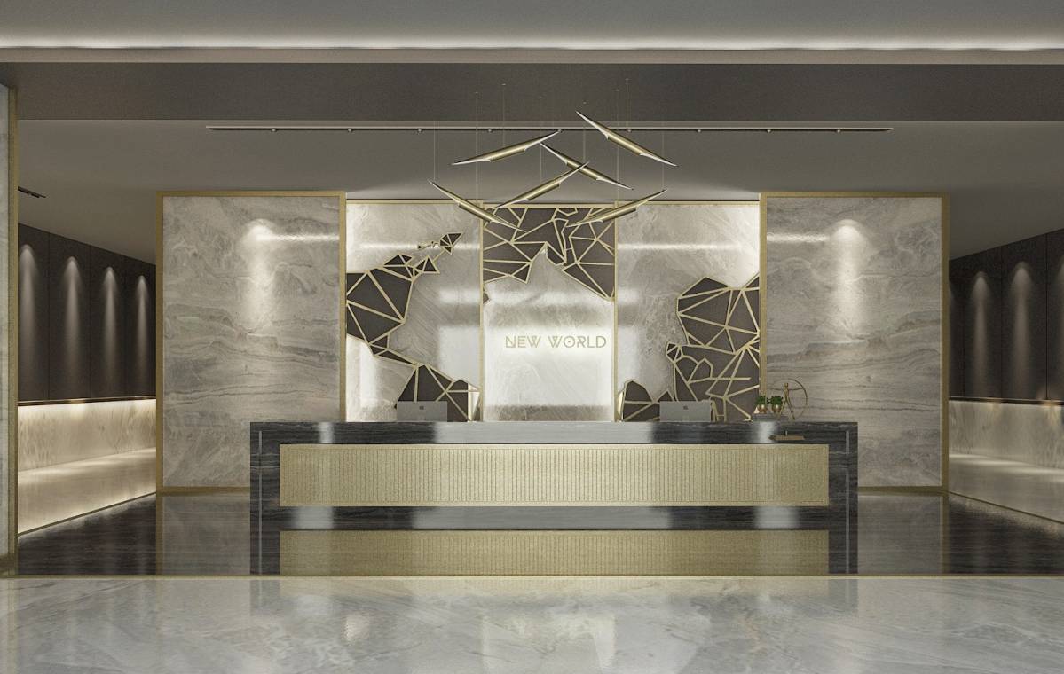 Design project for Reception area design in Oman | Arcbazar