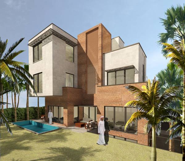 Design project for Residential Project (2d floor plans and rendered ...