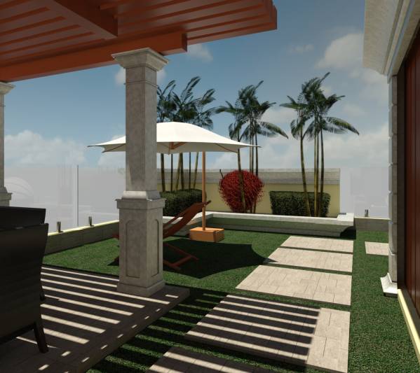 Design project for Urban Rooftop Terrace in Historic Neighborhood in ...