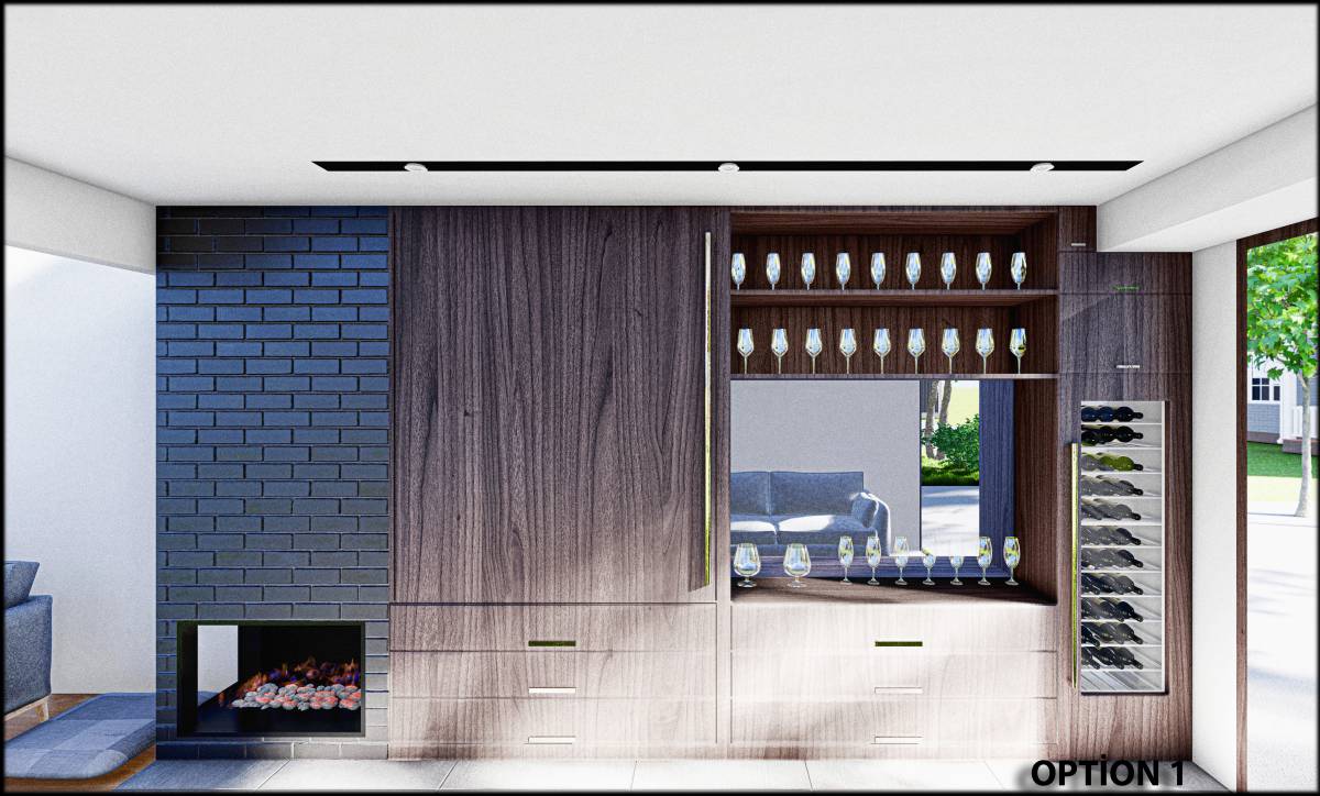 Design project for • Bar design with possible fireplace in Singapore ...
