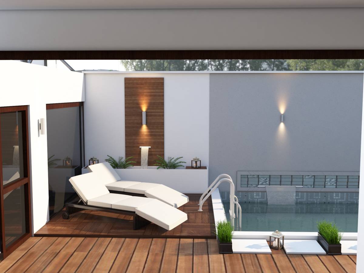 Design project for Swimming pool tiles change in Kuwait | Arcbazar
