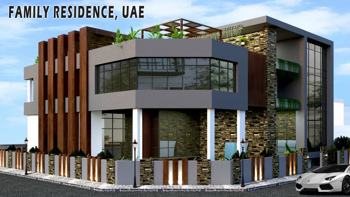 Design project for Family Residence in United Arab Emirates | Arcbazar